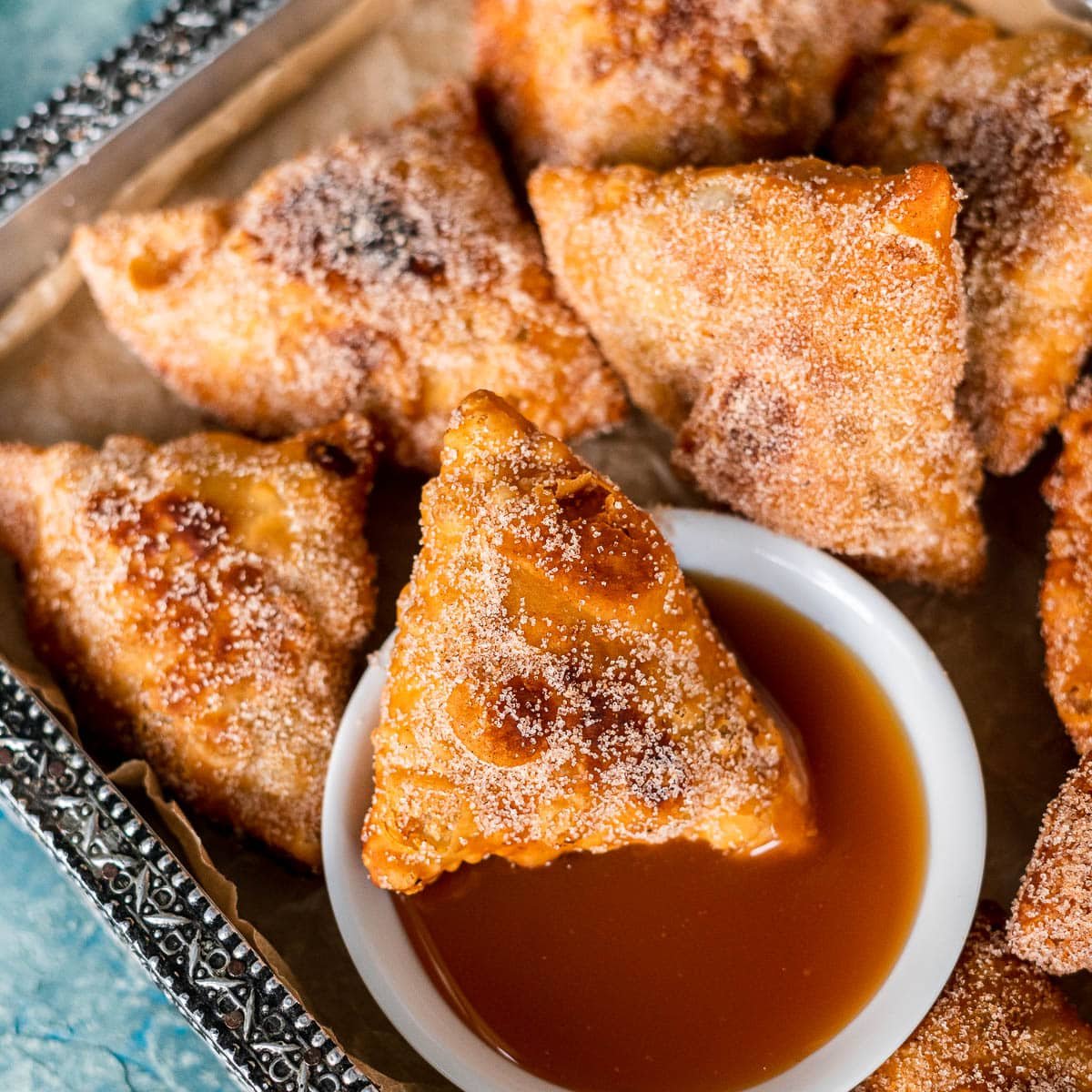 Pumpkin Pie Samosas - Masala and Chai