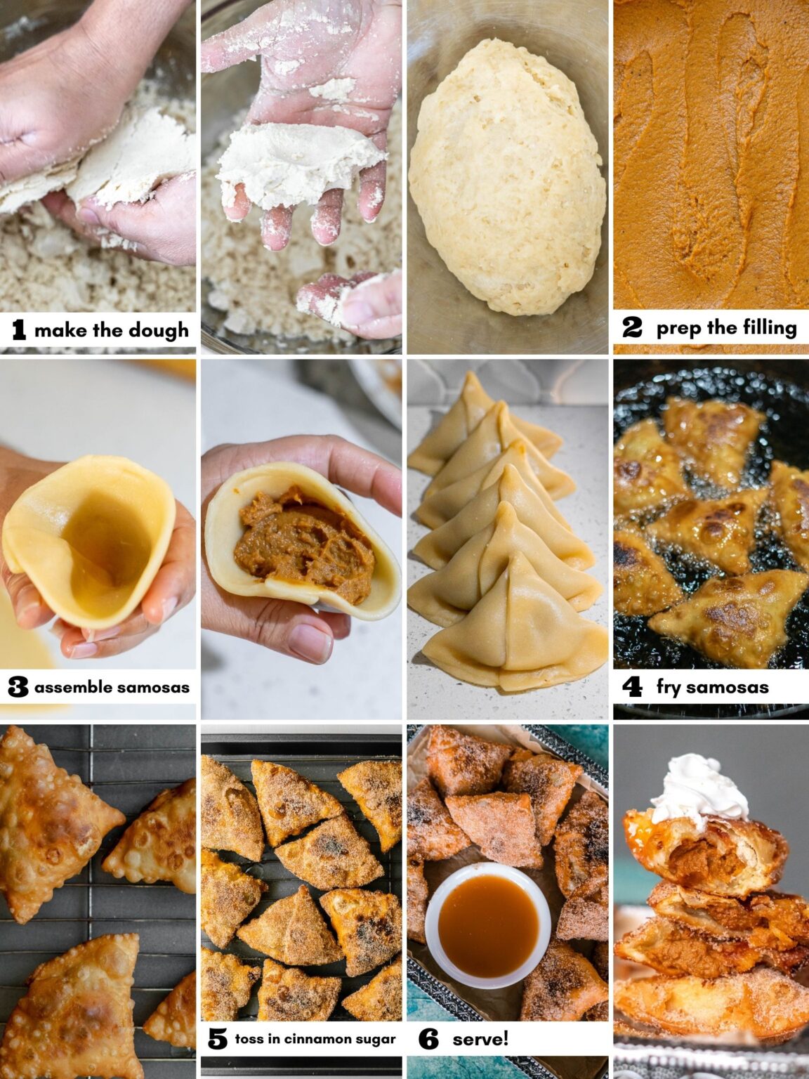 Pumpkin Pie Samosas - Masala and Chai