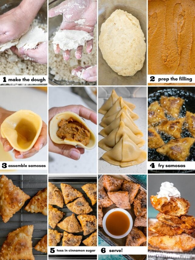 Pumpkin Pie Samosas - Masala and Chai