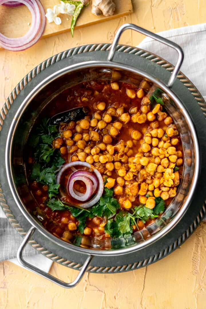 Chole (Chickpea Curry) - Masala and Chai