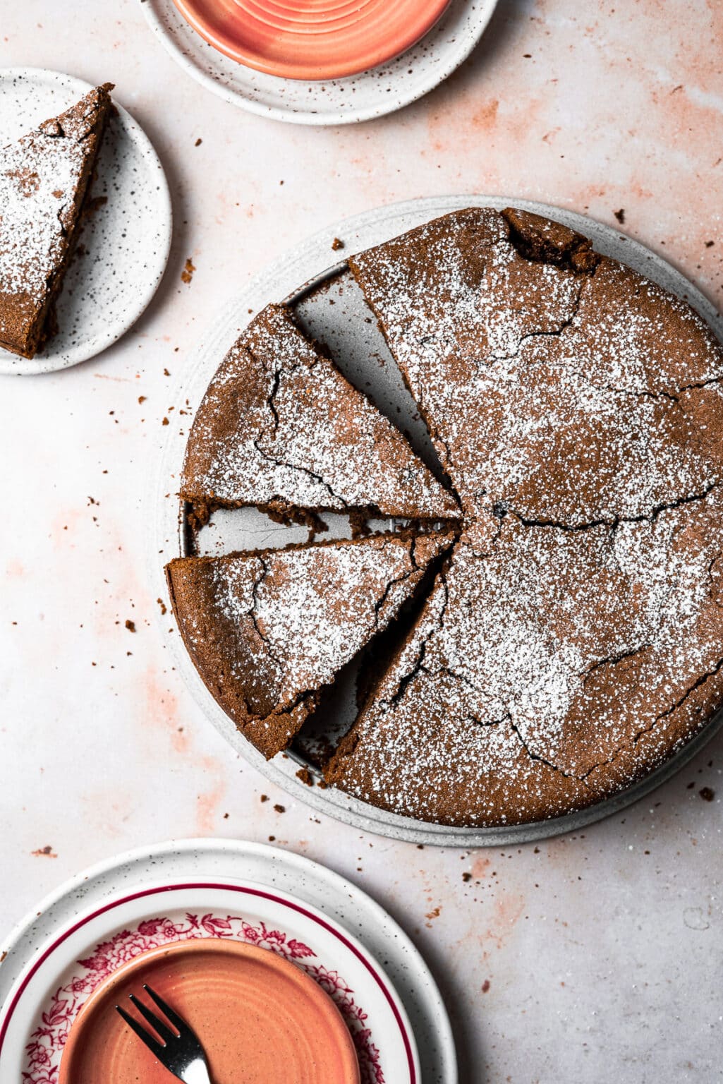 BEST Chocolate Hazelnut Flourless Cake - Masala and Chai