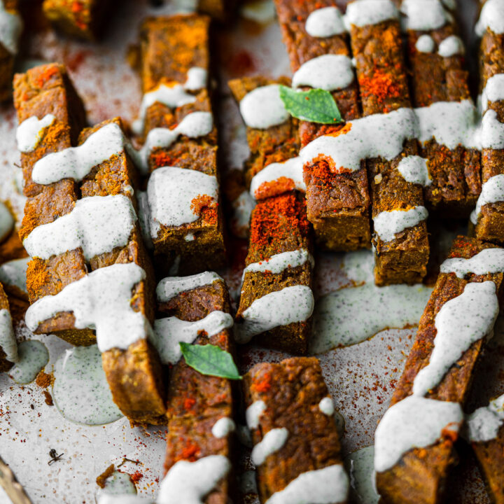 Indian Chickpea Fries - Masala and Chai