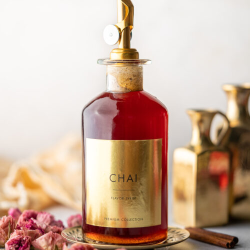 Homemade Masala Chai Syrup - Masala and Chai