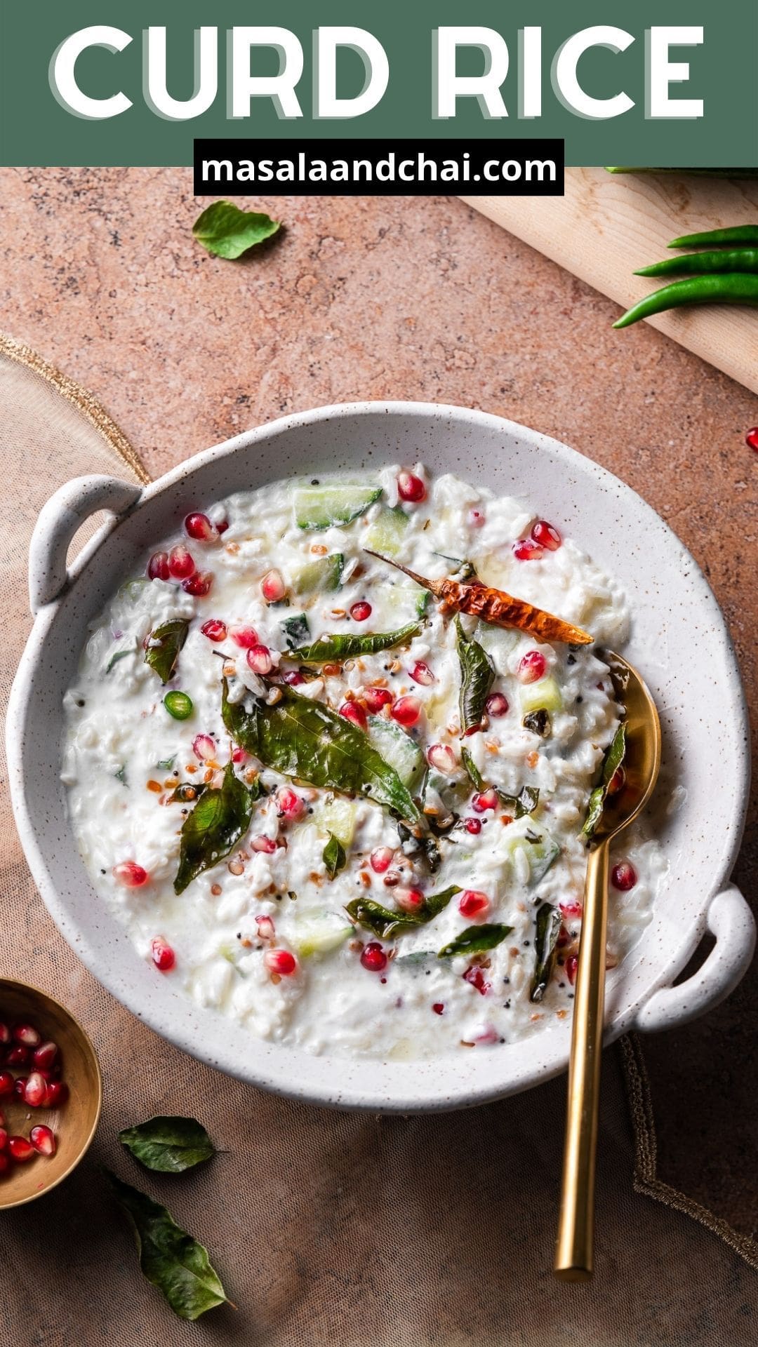 Curd Rice (Thayir Sadam) - Masala and Chai
