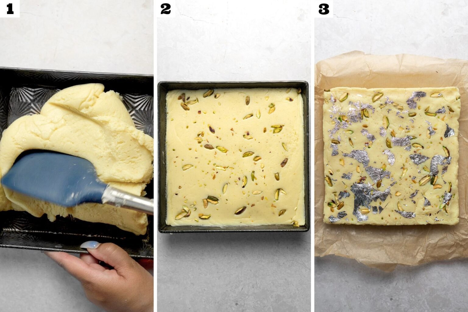 Plain Milk Barfi (Indian Milk Fudge) - Masala and Chai