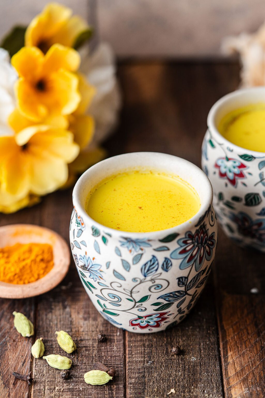 Golden Turmeric Milk (Haldi Doodh) - Masala and Chai
