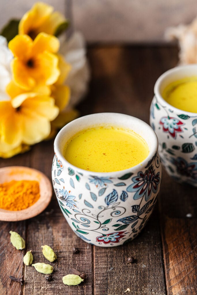 Golden Turmeric Milk (Haldi Doodh) - Masala and Chai