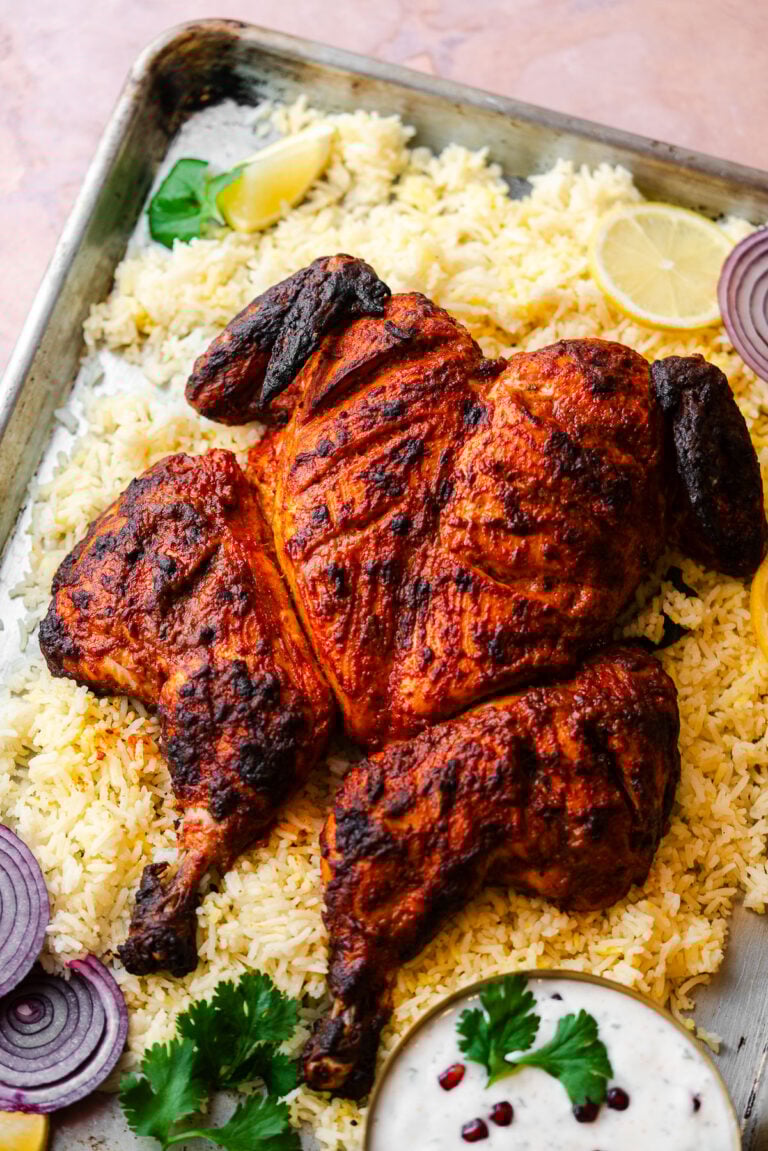 Whole Oven Roasted Tandoori Chicken Masala And Chai