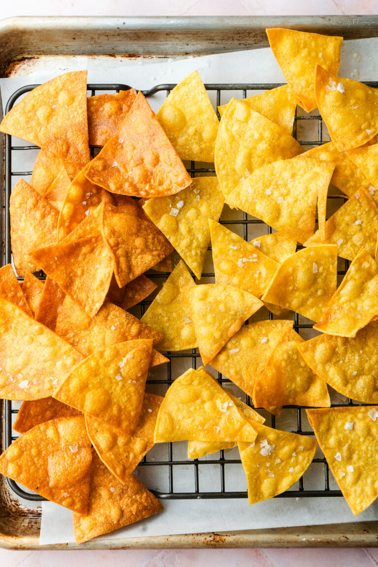 Homemade Tortilla Chips - Masala and Chai