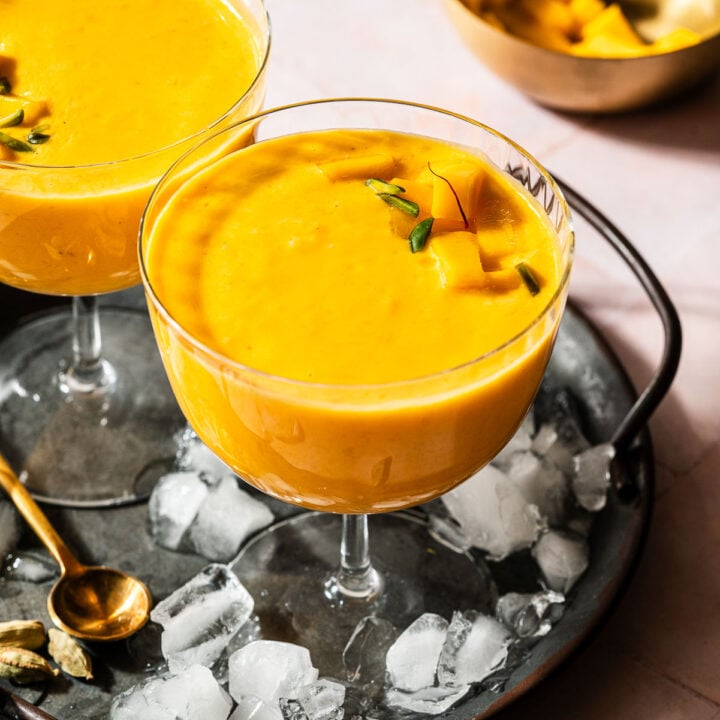Restaurant-Style Authentic Mango Lassi - Masala and Chai