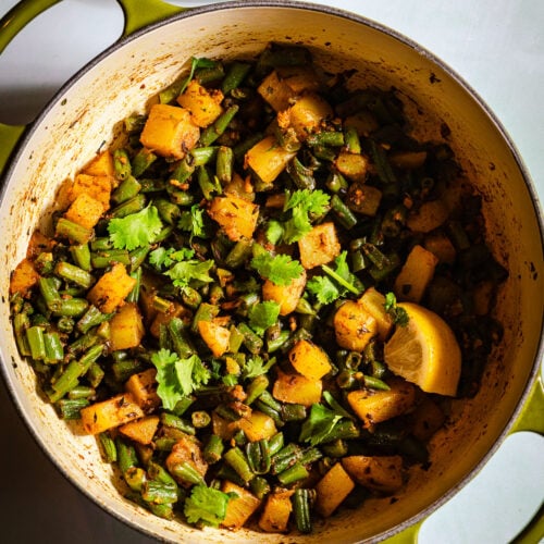 Green Bean Aloo Sabzi - Masala and Chai