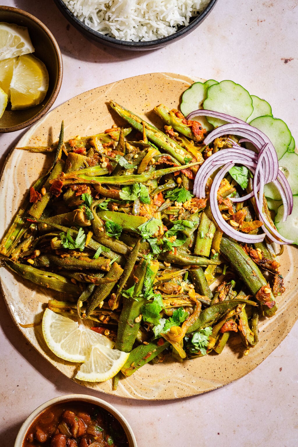 Bhindi Masala (Okra Stir-Fry) - Masala and Chai